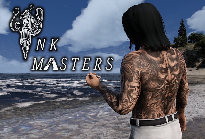 Tattoo ASIA Irezumi Skin for Gta5 Fivem Male MP Player Ped - Etsy