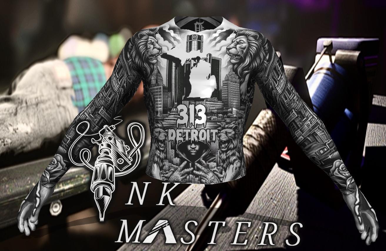 Male | Detroit | 313 | Tattoo | Fivem | GTA | Skin | Ped | Mods - Etsy