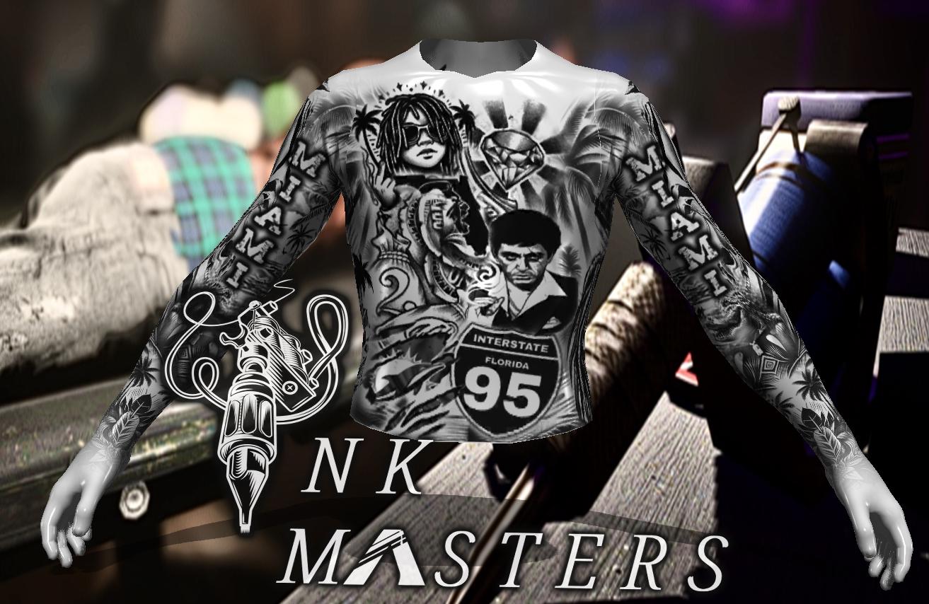 Male | Miami | Florida | Tattoo | Fivem | GTA | Skin | Ped | Mods - Etsy