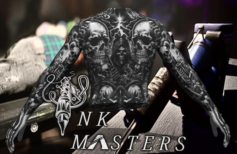 Male Evil Reaper Tattoo Fivem GTA Skin Ped Mods - Etsy Australia