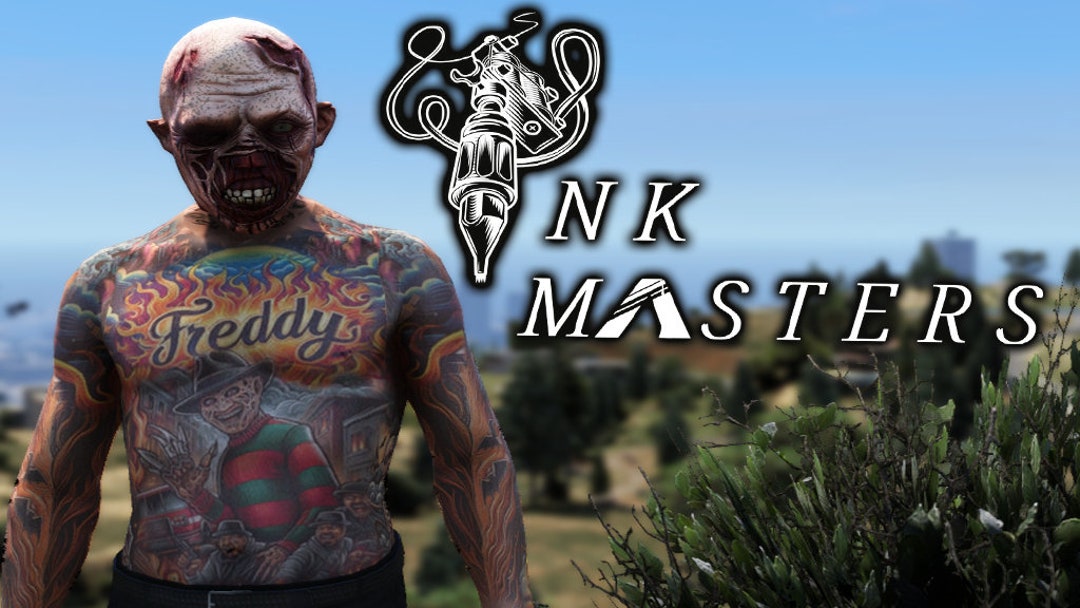 Male Freddy tattoo Fivem GTA Skin Ped Mods - Etsy Australia
