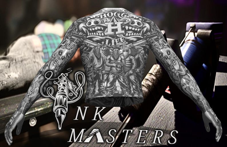 Male | 52HXXVA | Full Body |tattoo | Fivem | GTA | Skin | Ped | Mods - Etsy