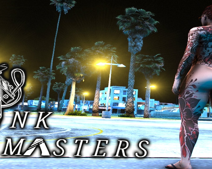 Female | Dragon| Leg | Tattoo | Fivem | GTA | Skin | Ped | Mods - Etsy ...