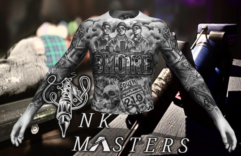 Male | Baltimore| Maryland |tattoo | Fivem | GTA | Skin | Ped | Mods - Etsy