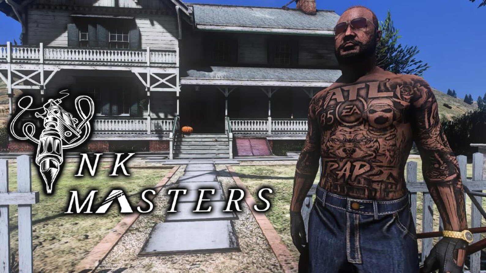 Atlanta | Fivem Tattoo Stencil | UV MAP | GTA Skin | Ped | Mods ...
