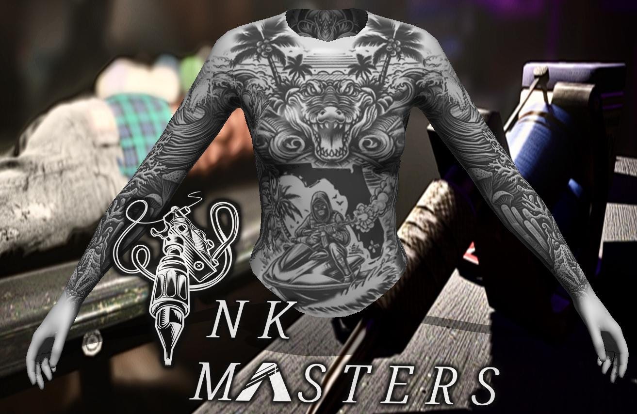 Female | Miami | Dade County | Tattoo | Fivem | GTA | Skin | Ped | Mods ...