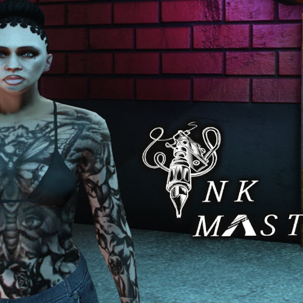 Fivem Tattoos Female Skin - Etsy