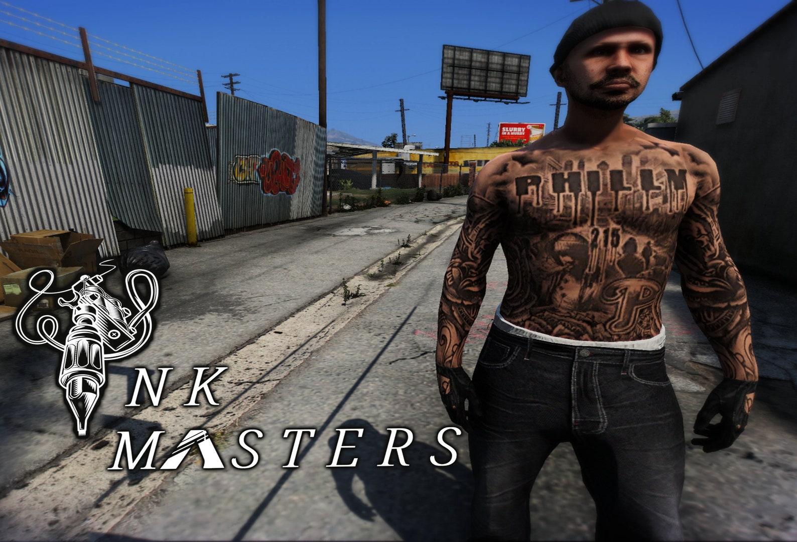Male | Philly | Tattoo | Fivem | GTA | Skin | Ped | Mods - Etsy