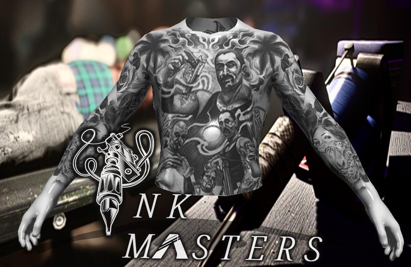 Male | Los Angeles | California | LA |tattoo | Fivem | GTA | Skin | Ped | Mods - Etsy