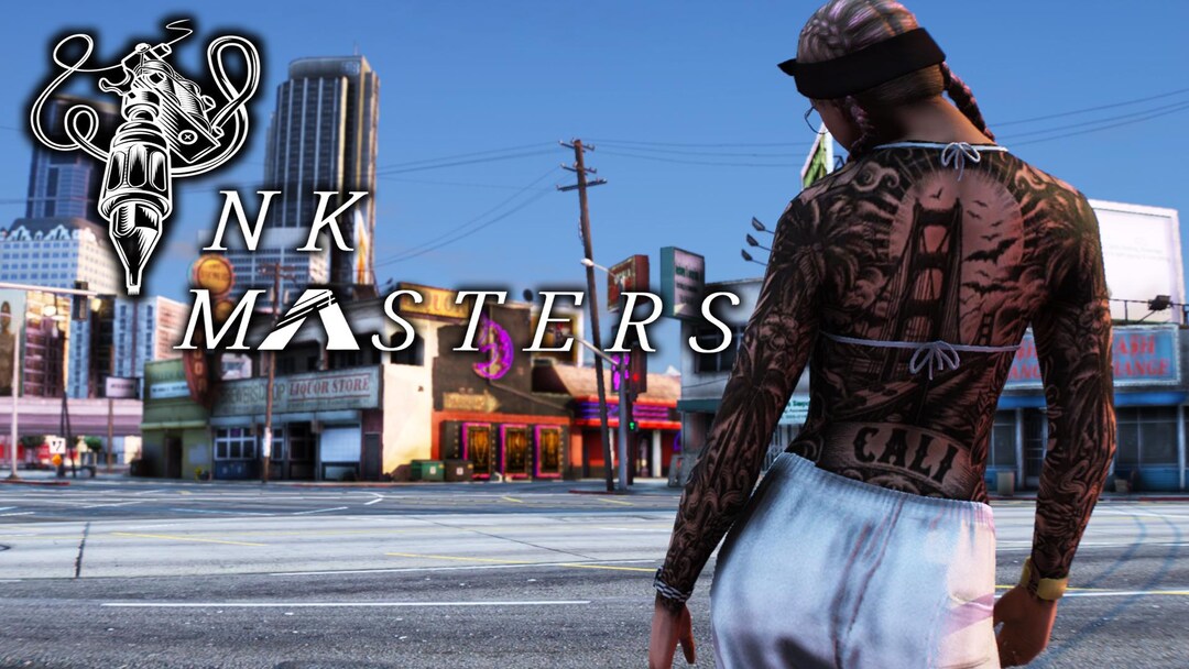 Female | California | LA | Los Angeles | 202 | Tattoo | Fivem | GTA | Skin | Ped | Mods - Etsy