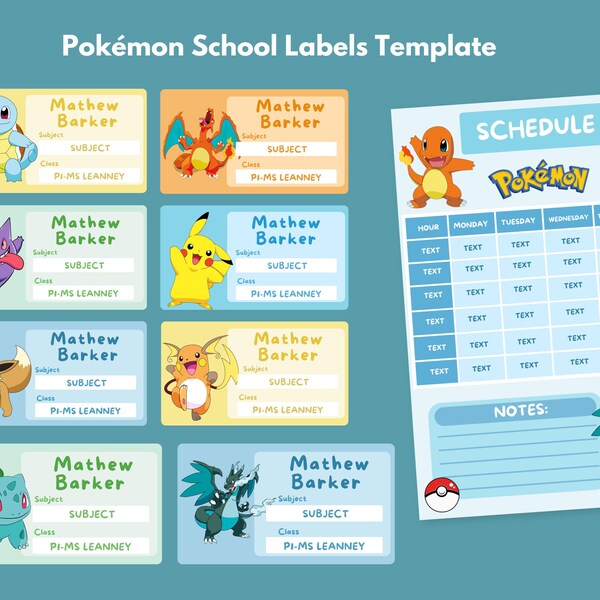 School Labels - Etsy