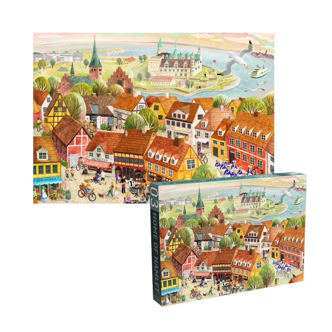 Home of Hamlet 1,000 Piece Jigsaw Puzzle for Adults and Kids 12 Years ...