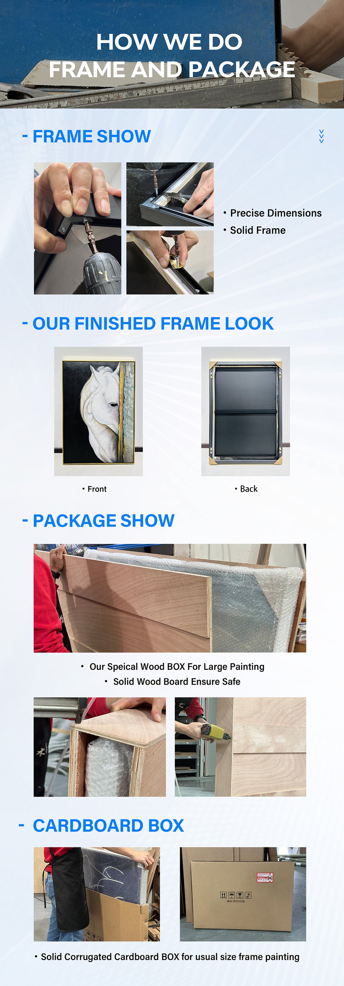 Prussian Blue Wall Art Texture Painting Minimalist Painting Heavy ...