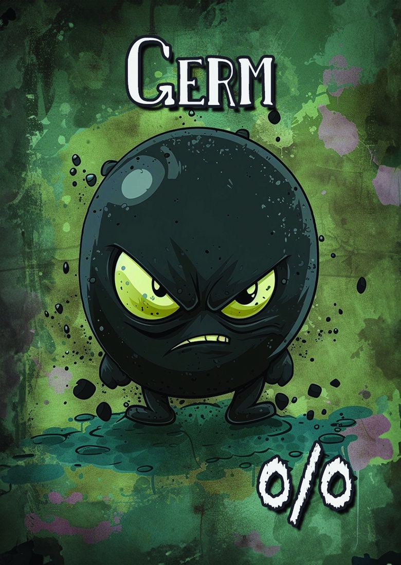 Germ Token, Magic the Gathering Full Frame Card - Etsy