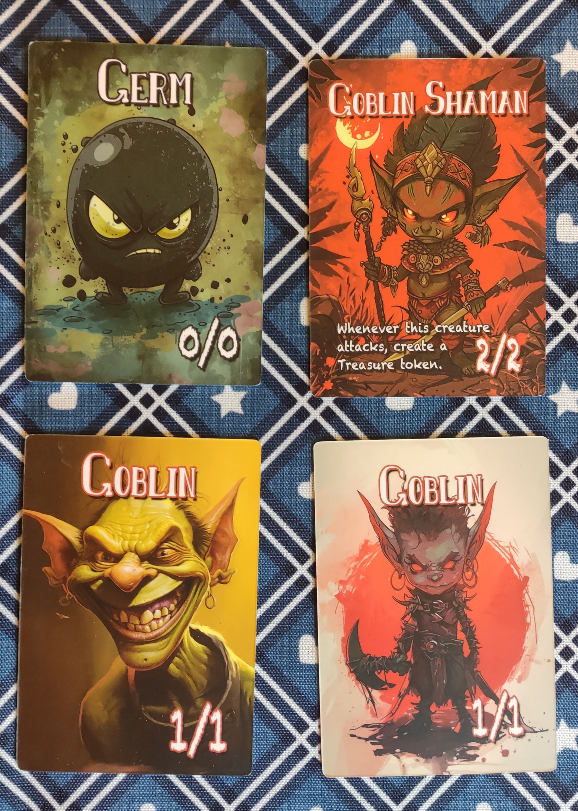 Germ Token, Magic the Gathering Full Frame Card! - Etsy