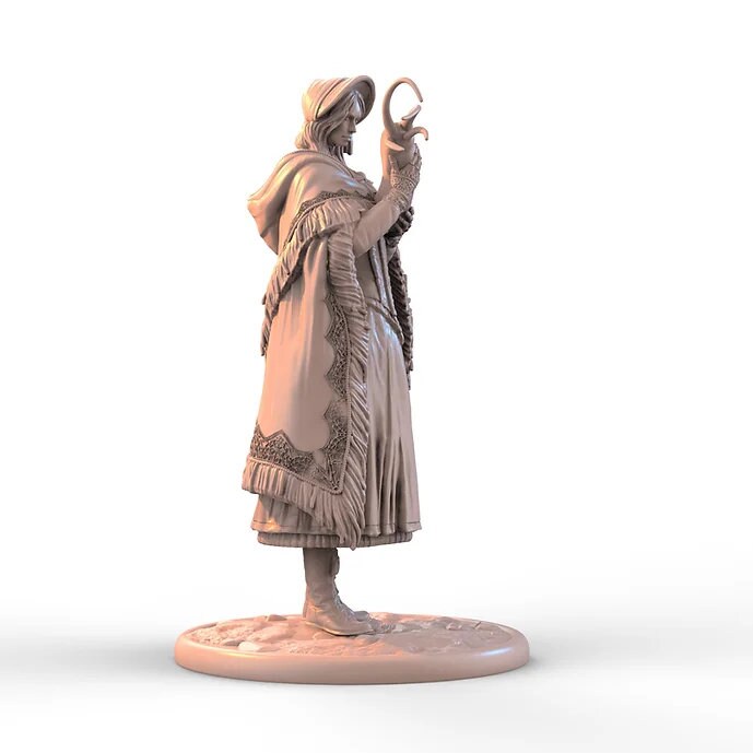 Doll 32mm & 75mm Miniature 12K Resolution Dungeons and Dragons ...