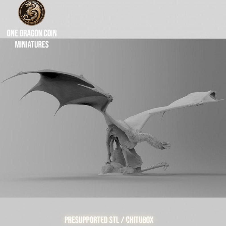 Vorondax Terror of the Peaks Variable Scale Resin Miniature 12K Resolution Dnd Pathfinder ...