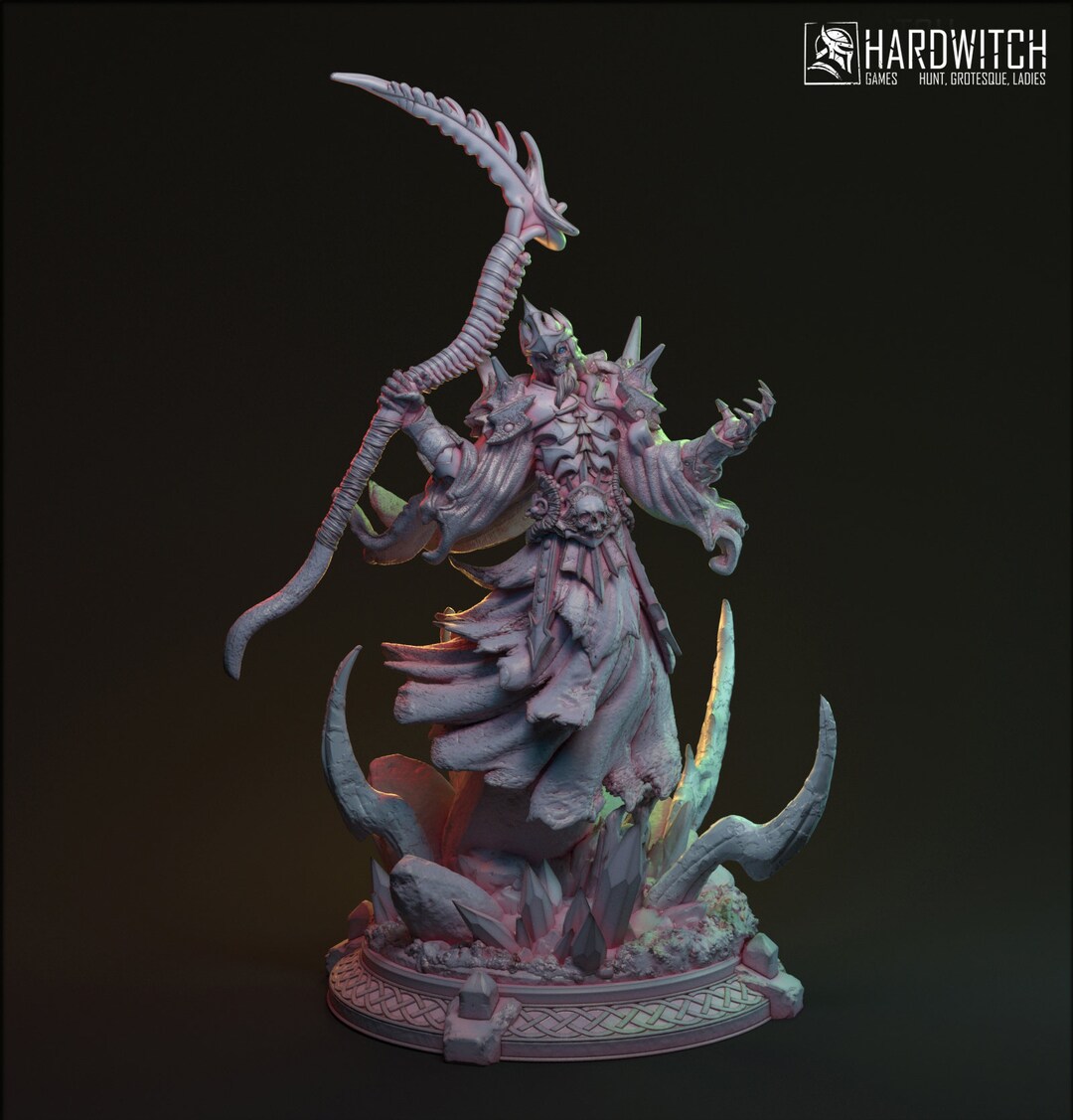 Lamiyar 32 & 75mm Scale Resin Miniature 12K Resolution Dnd Pathfinder ...