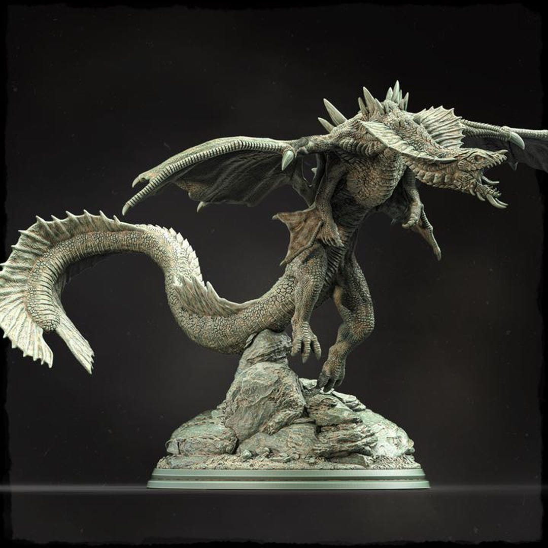 Caribbean Leviathan | 285mm Scale Resin Miniature | 14K Resolution ...
