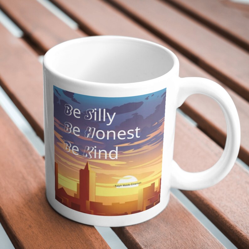 Ralph Emerson Be Silly Be Honest Be Kind Quote SVG, PNG, EPS, Pdf ...