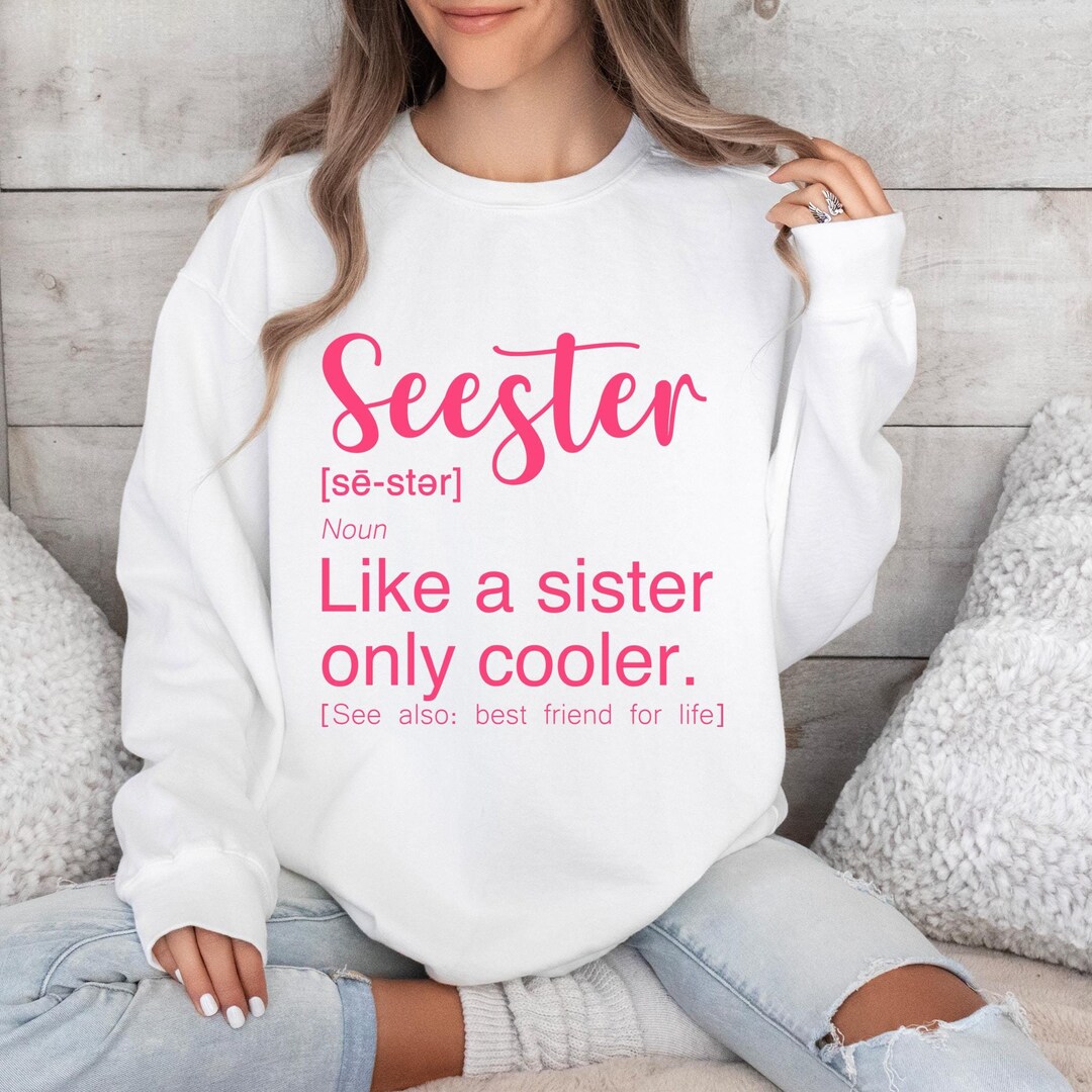 Seester Noun SVG PNG, Seester Svg, Seester Definition Svg, Seester Mean ...