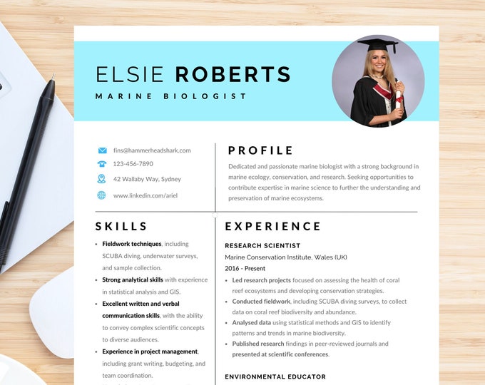 Science Resume CV Template | Data Scientist Resumes | Biochemistry ...