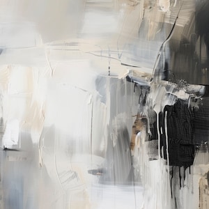 Neutral Color Palettes Modern Abstract Art - Etsy