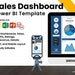 Power BI Dashboard Template | Sales Dashboard Templates | Interactive ...