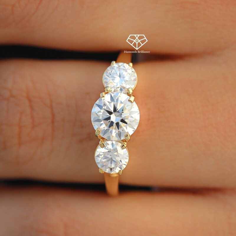 Simple Stone Ring - Etsy