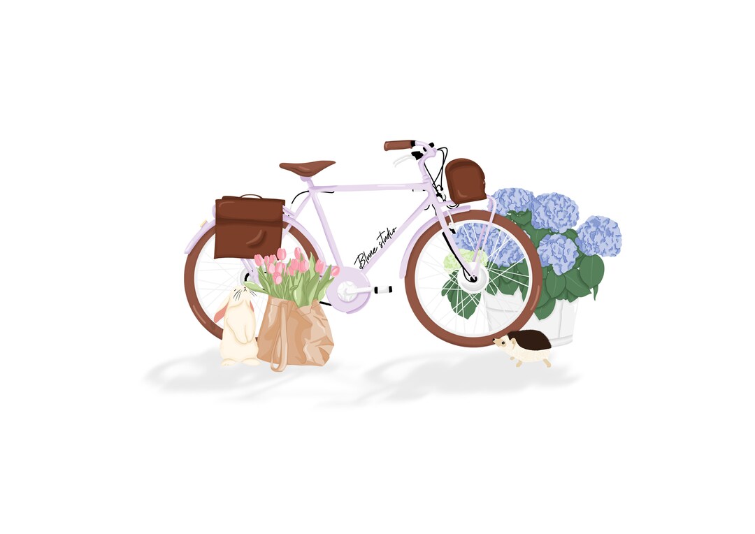 Bike Ride Map - Etsy