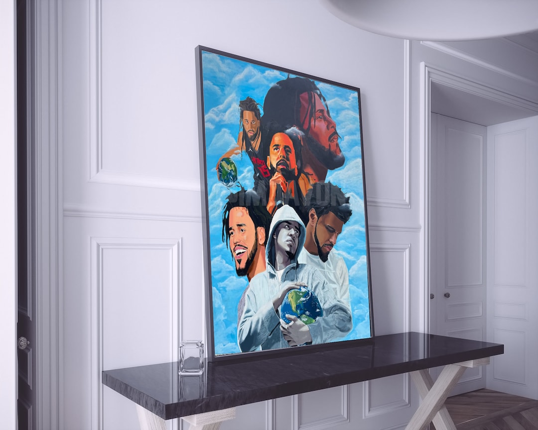 J. Cole Art Print 16 X 20 - Etsy
