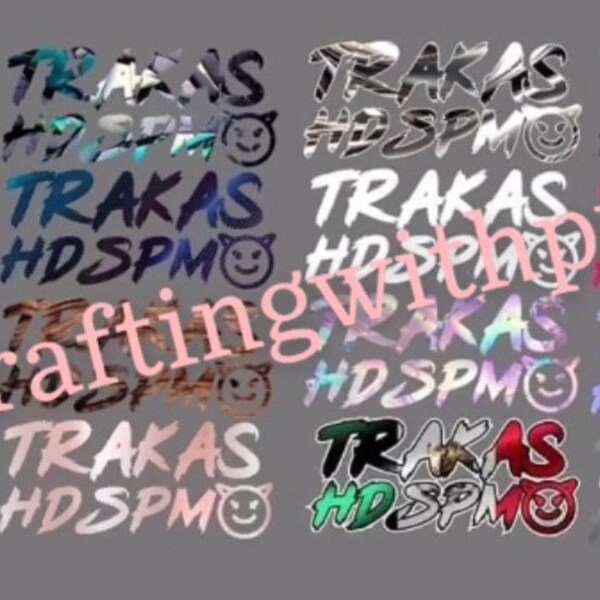 Trakas Car Decals - Etsy