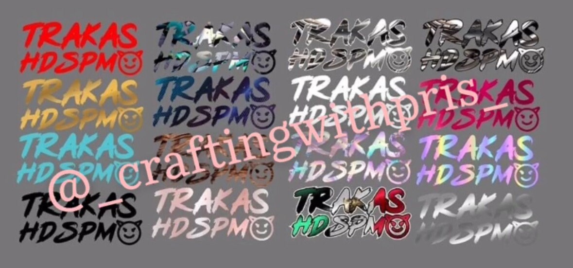 Trakas HDSPM Decals - Etsy