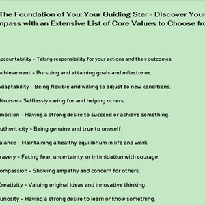 Craft Your Legacy: Personal Core Ideology Guide for Fulfillment ...