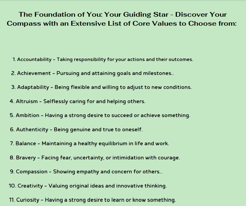 Craft Your Legacy: Personal Core Ideology Guide for Fulfillment ...