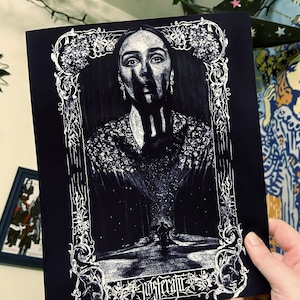 Nosferatu Art Print | Ellen Hutter Artwork | Thomas Fan Art | Lily Rose ...