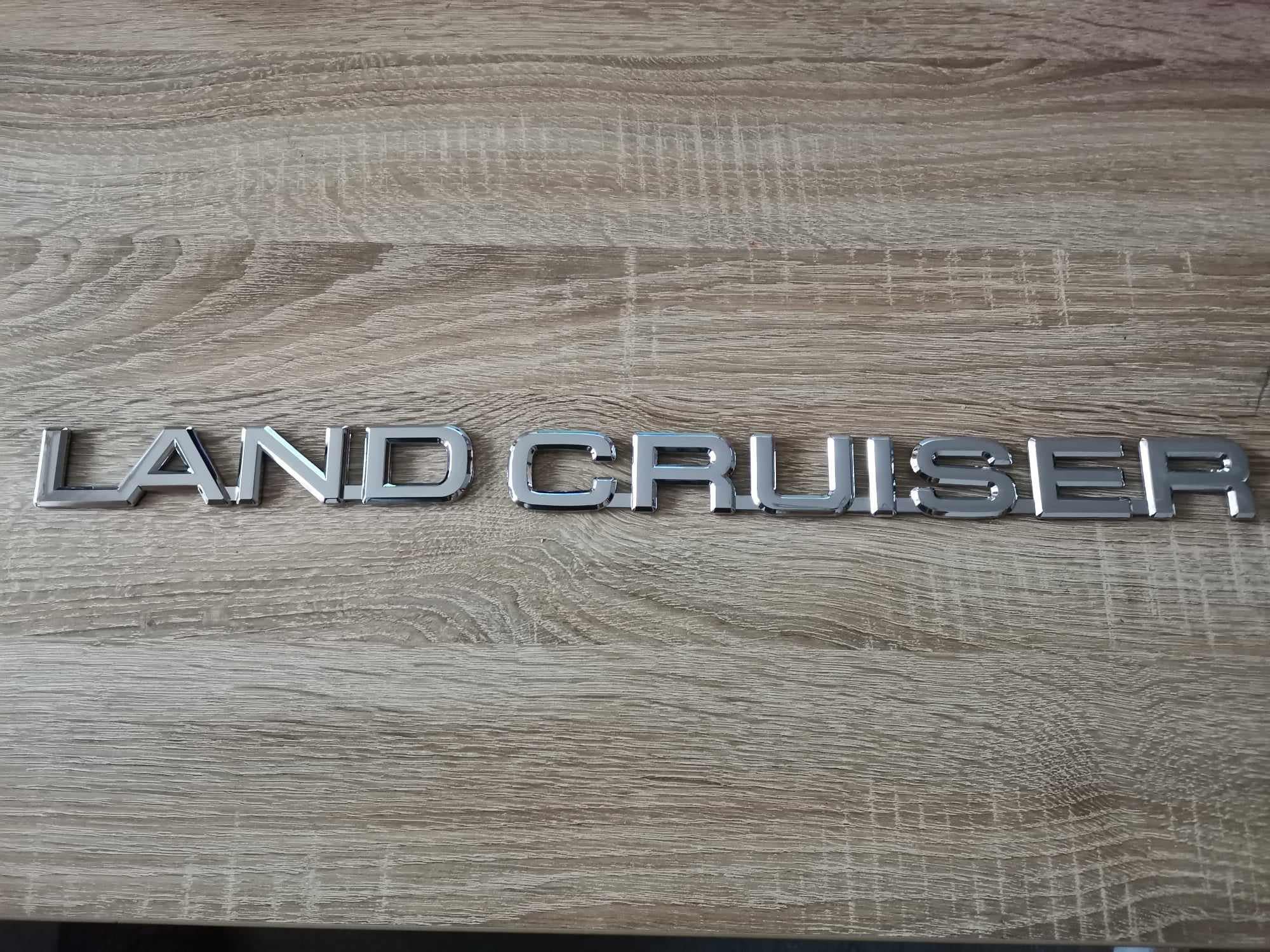 Toyota Land Cruiser Silver Emblem Logo Lettering - Etsy