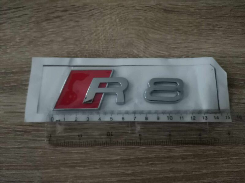 Audi R8 Silver Emblem Logo - Etsy