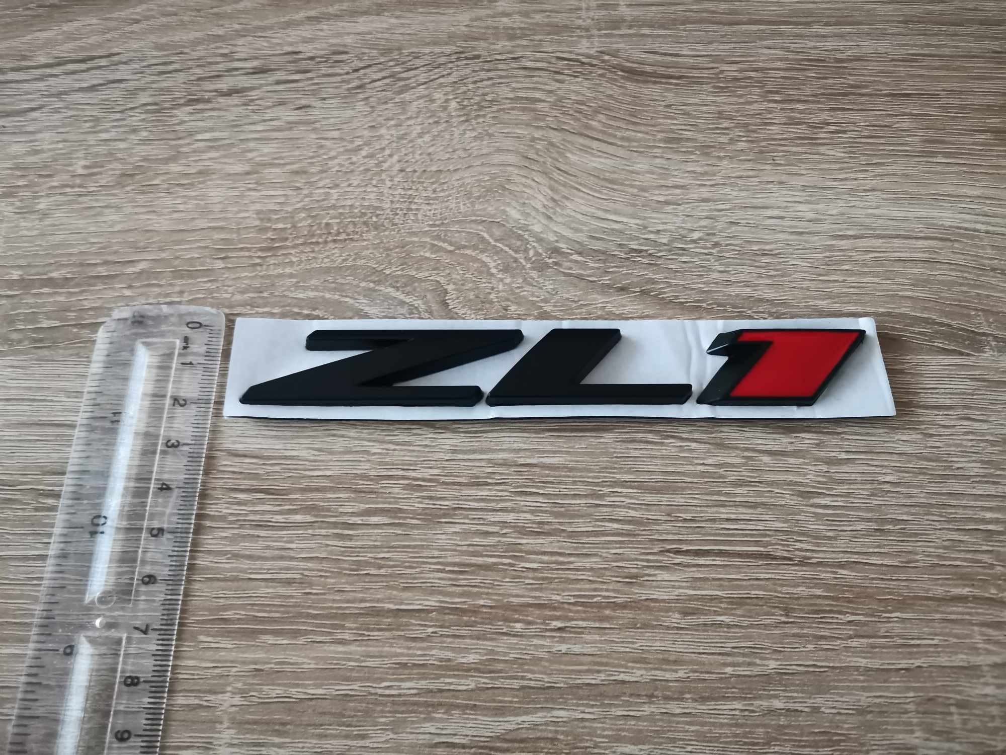 Chevrolet ZL1 Red With Black Emblem Logo - Etsy