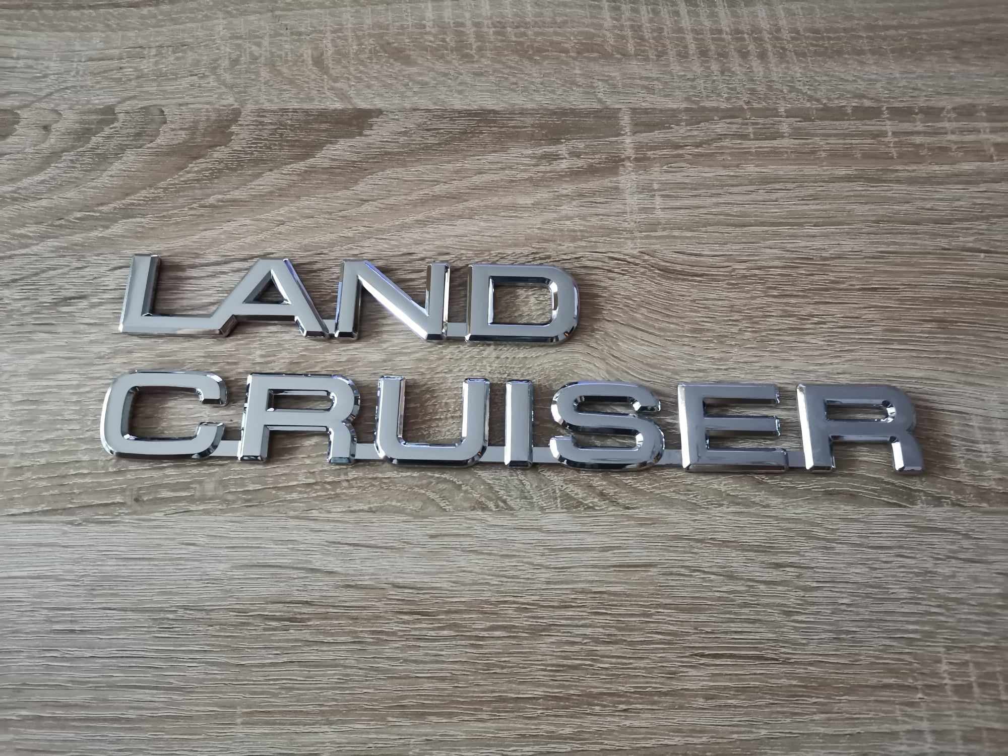 Toyota Land Cruiser Silver Emblem Logo Lettering - Etsy