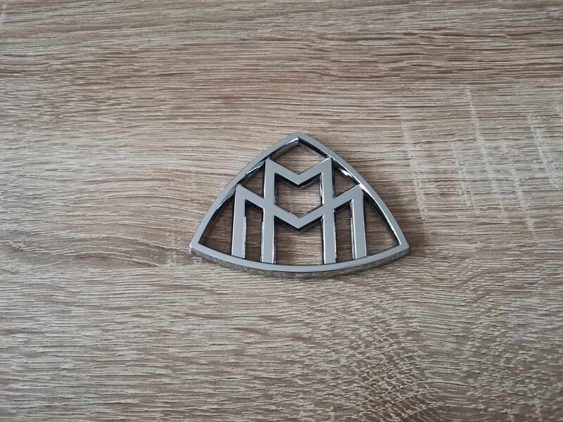 Mercedes Benz Maybach Silver Side Emblem - Etsy