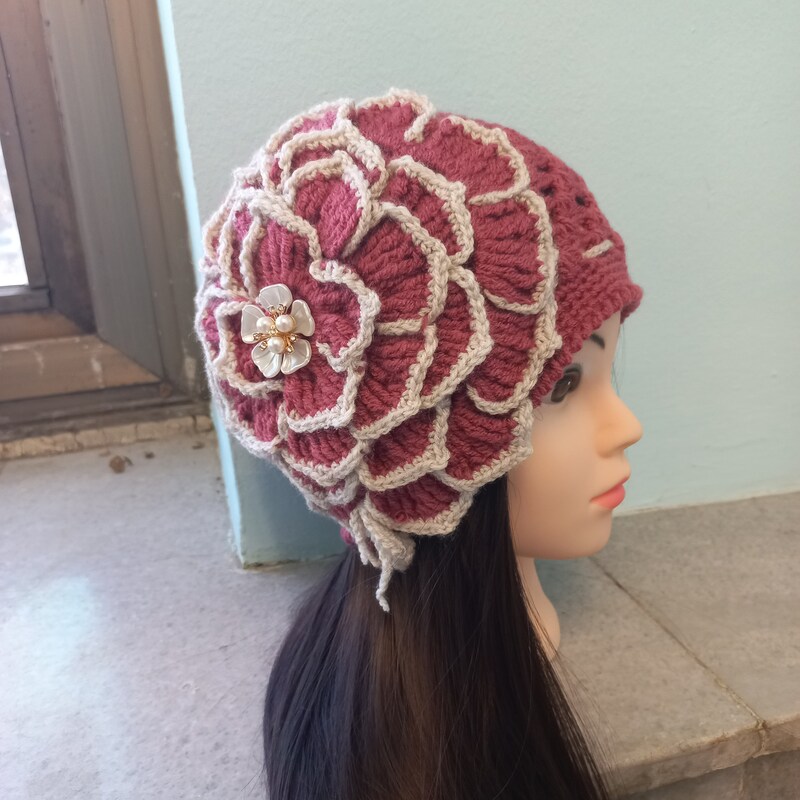 Flower Hat - Etsy