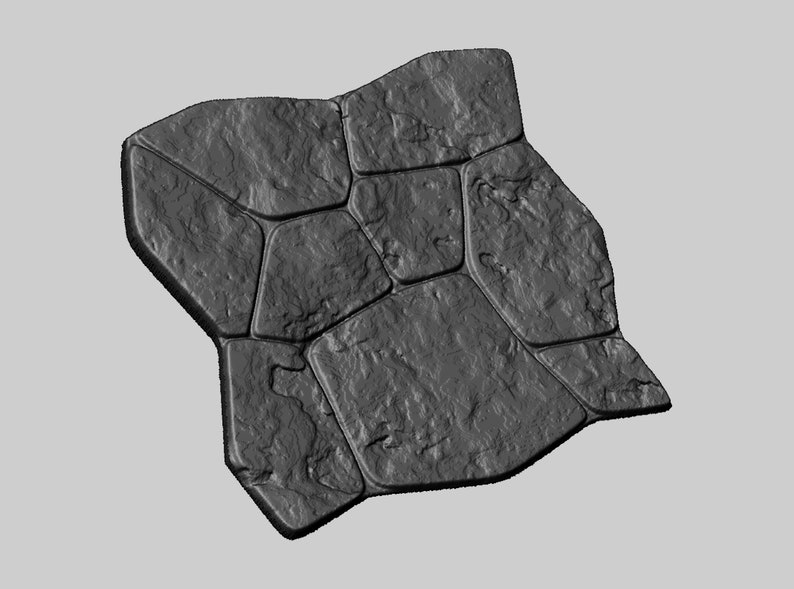 Natural Stone 3D Panel STL File for CNC Routing - Etsy