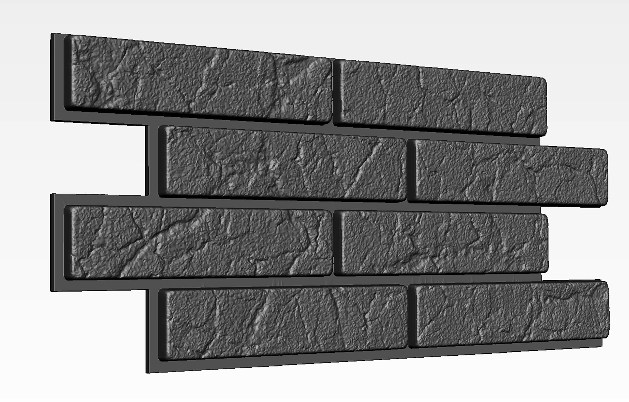 CNC Ready 3D Interlocking Brick Pattern STL File - Detailed & Scalable ...