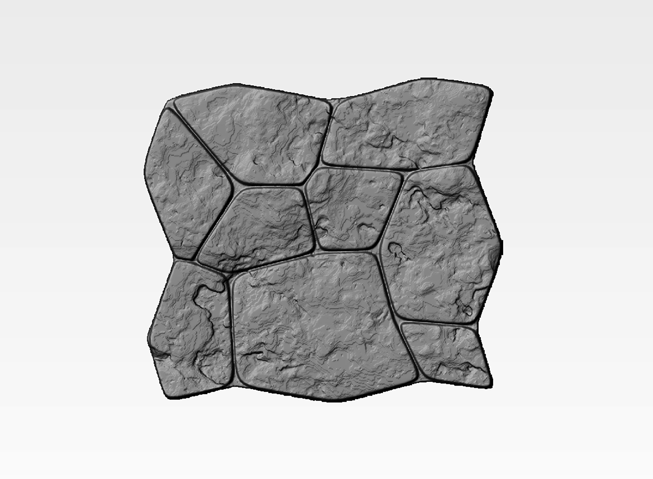 Natural Stone 3D Panel STL File for CNC Routing - Etsy