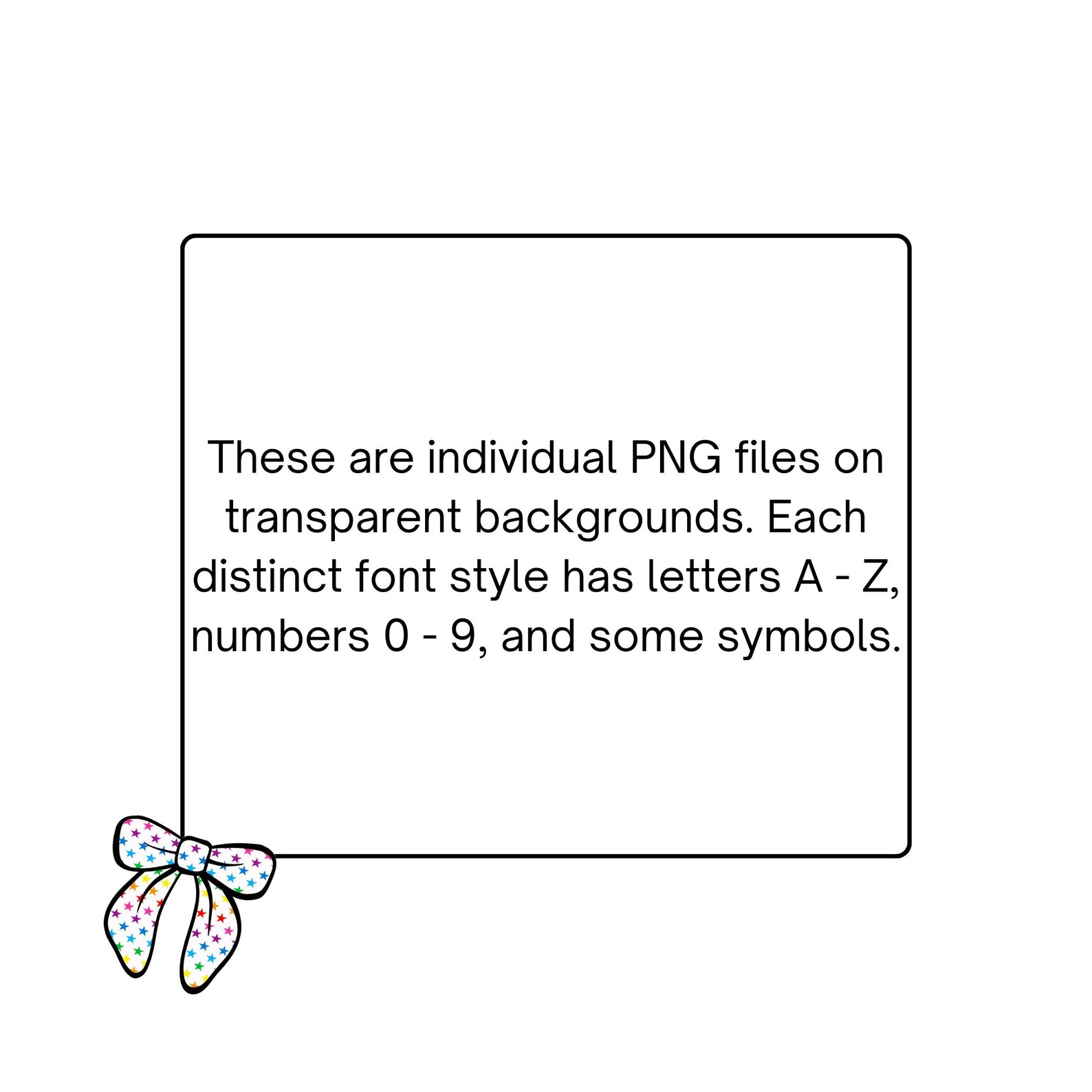 Artsy Alphabet PNG Bundle, 5 Designs, Doodle Schrift-Sets mit Groß- und ...