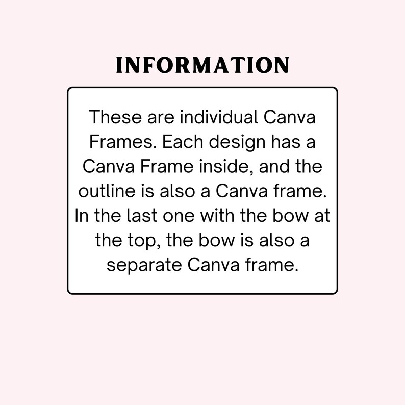 Doodle Canva Frame Set: Hand-drawn Wavy Frames (digital Download) - Etsy