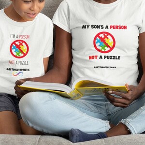 Autism Acceptance PNG Son Not Puzzle Image for Crafts Printable Clipart ...