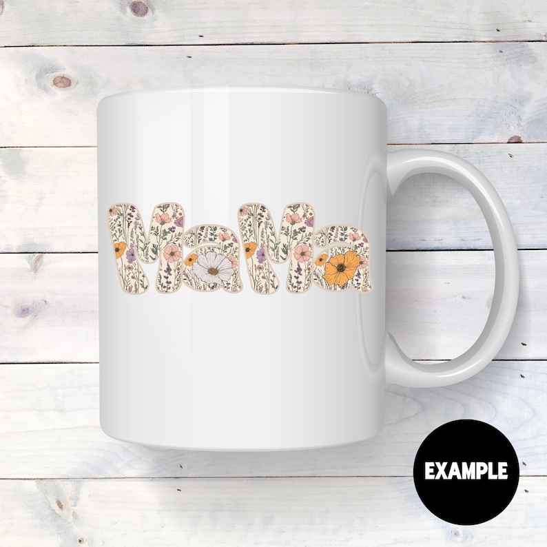 Trendy Wildflower Alphabet PNG Set, Elegant Floral Garden Letters ...