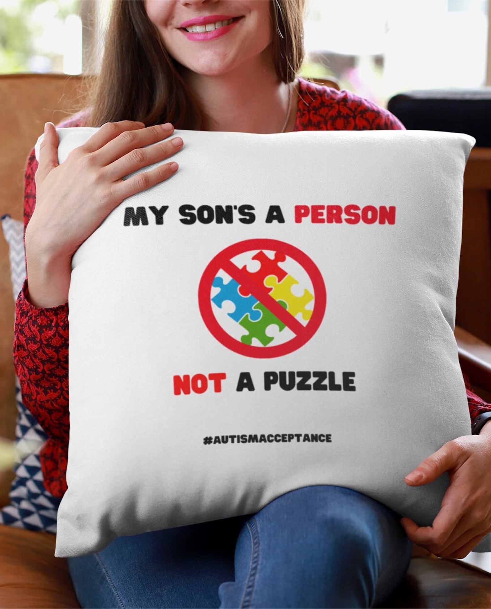 Autism Acceptance PNG Son Not Puzzle Image for Crafts Printable Clipart ...